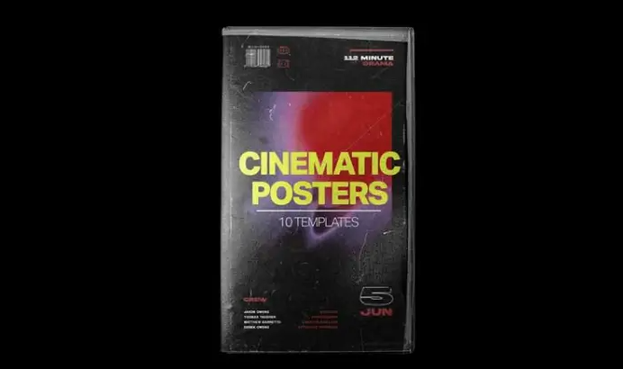 Tropic Colour – Cinematic Poster Templates - VFX Bundle