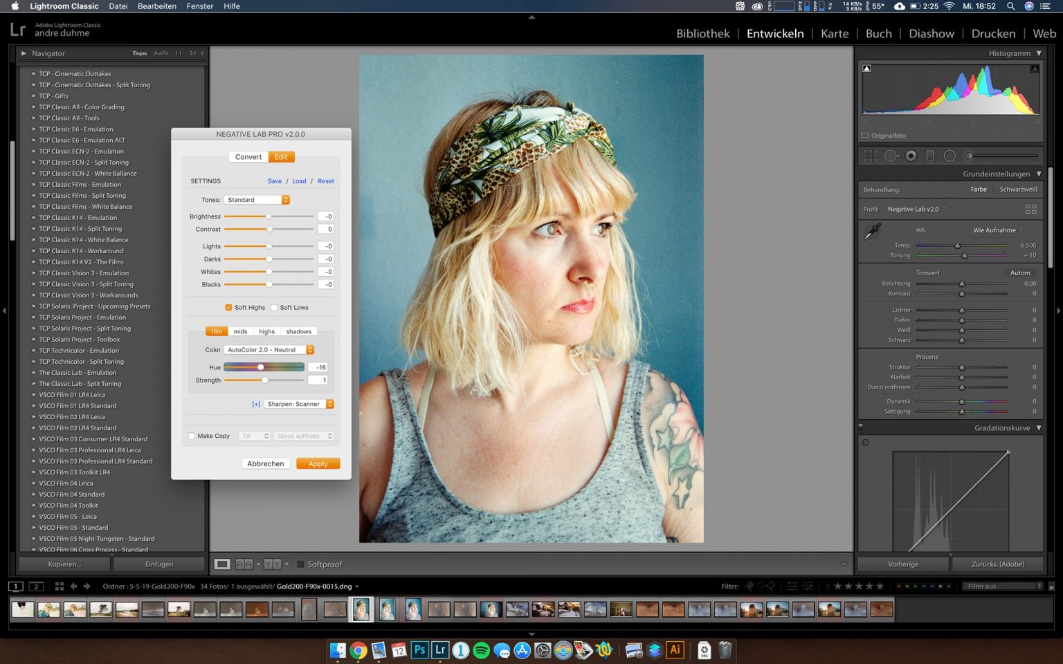 Negative Lab Pro - Lightroom Plugin - VFX Bundle